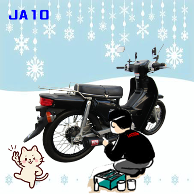 スーパーカブ（JA10）納品の旅: CUBれてます