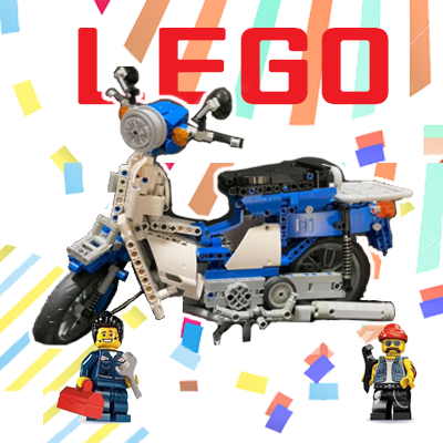 レゴの「スーパーカブ」: CUBれてます